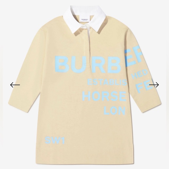 Burberry | Dresses | Girls Burberry Horseferry Print Cotton Dress ...